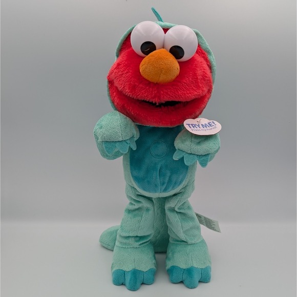 Sesame Street | Toys | Sesame Street Elmo Dinosaur Costume Plush Toy ...